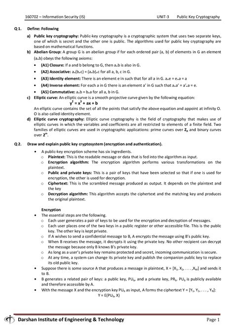 Cryptography Security Issues Thesis Introduction To Software