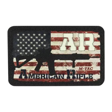 M Tac® Patch Ar 15 American Rifle