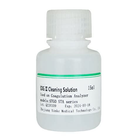 Coagulation Analyzer Reagents Base Coagulation Analyzer Reagents And Mr Cleaning Solution