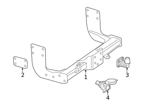 Trailer Hitch Components For 2021 Mercedes Benz Sprinter 3500
