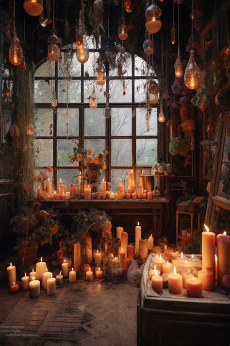 Maximalist Decor With Candles