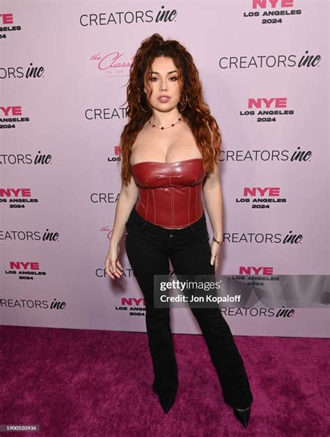 Cristiana Love Attends Creators Inc Nye 2024 On December 31 2023 In