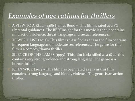 Bbfc Classifications Research Ppt