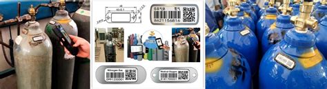 Industrial Gas Cylinder Tracking By Durable Qr Bar Code Tags And