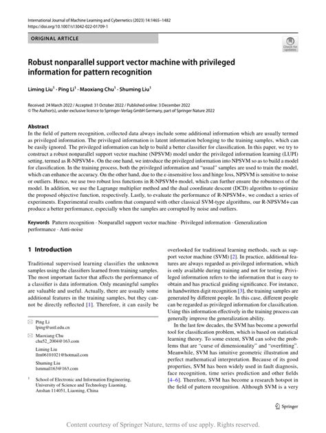 Robust Nonparallel Support Vector Machine With Privileged Information