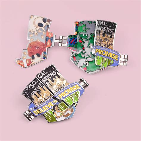 Custom Hinged Lapel Pin Oem Manufacturer Of Customized Folding Hinged Pins Feature Smooth