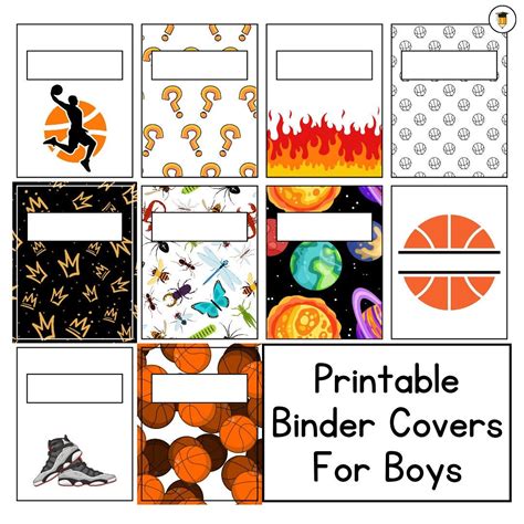 School Binder Covers Templates