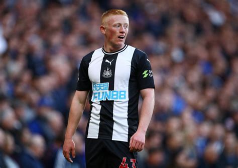 Newcastles Matty Longstaff Struggles Against Oxford