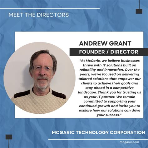 Leadership Growth Success Mcgaric Mcgaric Technology Corporation