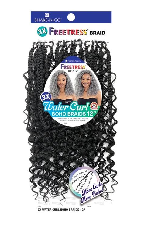 3x Water Curl Boho Braids 12 — Shake N Go