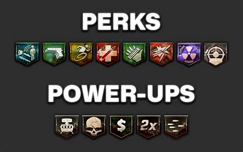 Black Ops Perk Logos