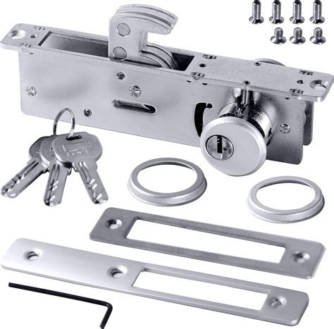 Anti Theft Aluminum Storefront Mortise Hook Deadbolt Lock Set Entry