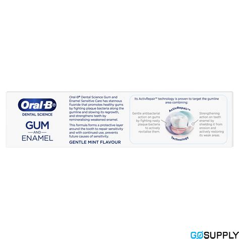 Oral B Gum Care And Sensitivity Repair Toothpaste 110g At Rebecca Hart Blog