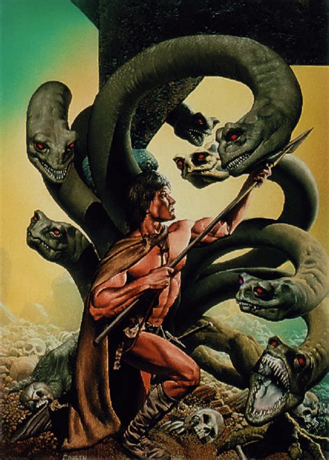 Richard Corben Museum 1984 Green Hydra