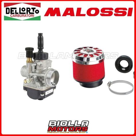 02686x049802 Kit Carburatore Dellorto Phbg 19 Bs 2t Filtro Malossi