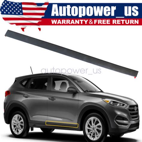 Front Door Lower Molding Garnish For 16 21 Hyundai Tucson Right