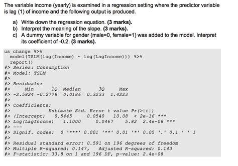 solved the variable income yearly is examined in a