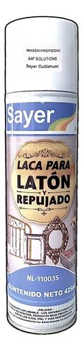 Laca Para Latón Y Repujado Sayer 425 Ml Nl 1100