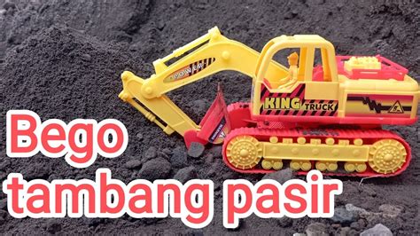 Bego Tambang Pasir Excavator Sand Mining Youtube