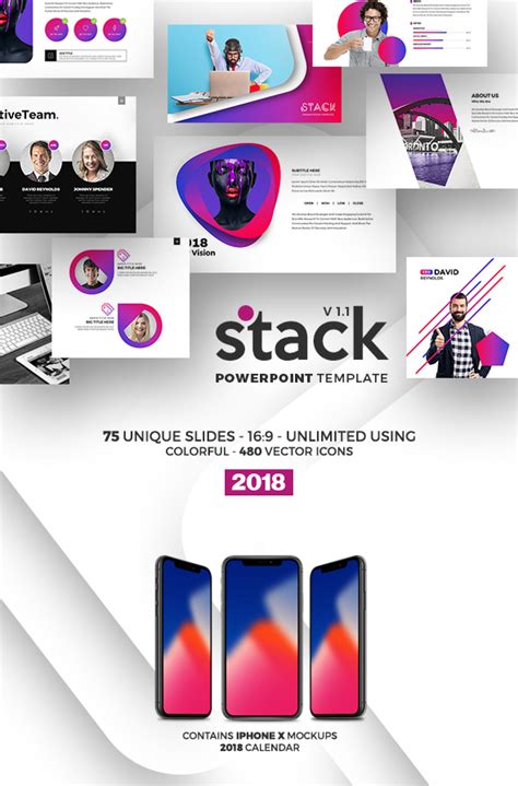 Stack Presentation Template By Ihemalaya On Deviantart