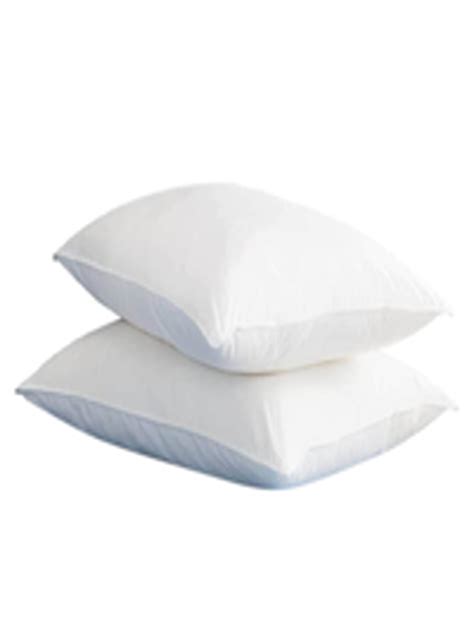 Buy Sleepsia Set Of 2 White Solid Pillows Pillows For Unisex 18825356