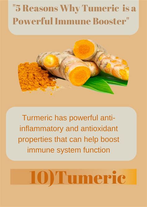 5 Reason Why Tumeric Is A Powerful Immune Booster Smoothie Recipes