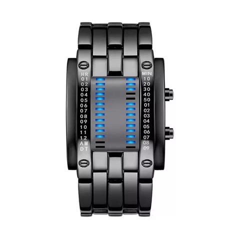 Reloj Electronico Hombre Binario Ce 1133 Color Negro Éxito
