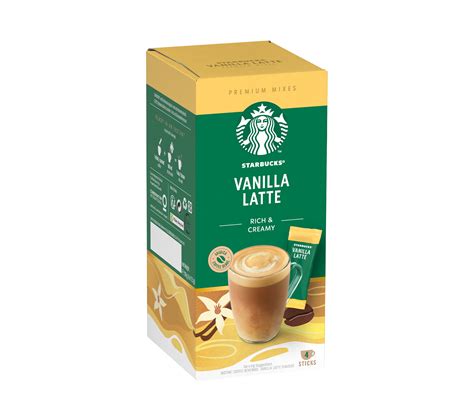 Vanilla Latte Sachets Instant Starbucks® At Home