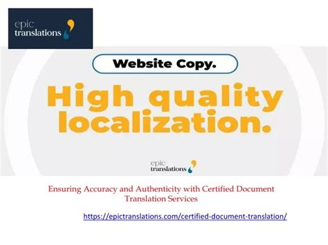 Ppt Ensuring Accuracy And Authenticity With Certified Document