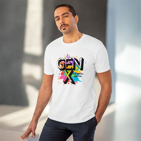 Generation X Gen X Throwback Fashion Modern Twist Organic Creator T