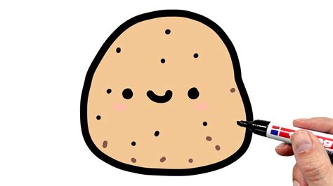Potato Drawing Simple