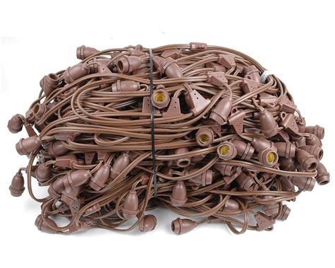 330 Bulk Heavy Duty Outdoor Light String With Suspended Intermediate