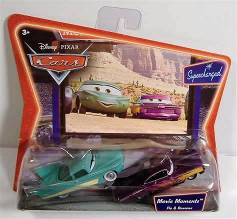 Flo And Ramone Disney Cars Movie Moments Supercharged Mosc Pixar 1959