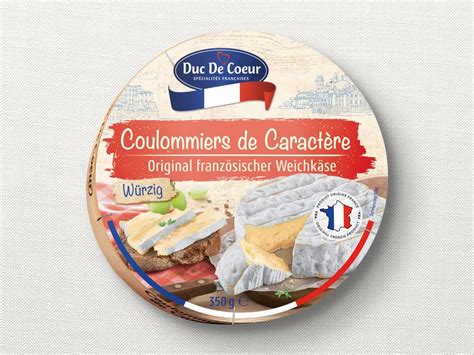Duc De Coeur Coulommiers De Caractère 350 G Von Lidl Ansehen