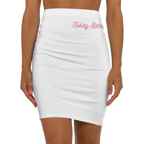Subtle Sissy Bimbo Logo Mini Skirt Etsy