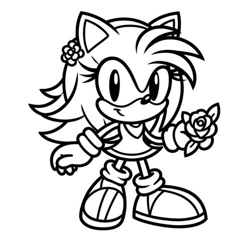 Amy Roseu çizin 4 Boyama Sayfası Boyama Online