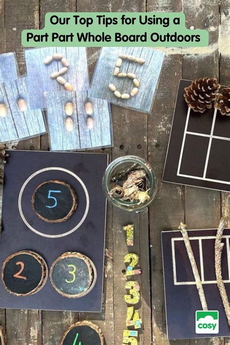 Maths Outdoors With Cosy Maths Box Part Part Whole Outdoor Math