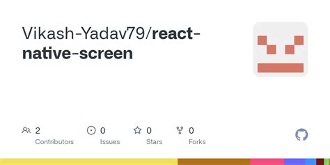 Github Vikash Yadav79react Native Screen