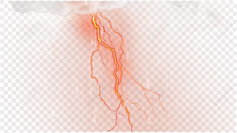 Thunder And Lightning Weather Orange Lightning Light Effect Weather White Lightning Storm