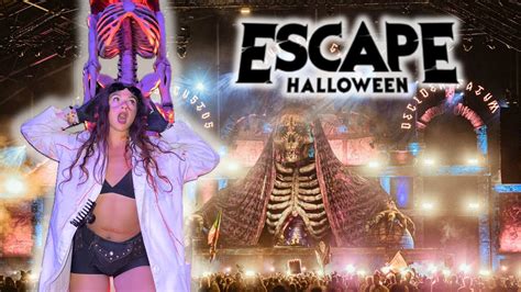 Escape Halloween 2024 Socals Largest Halloween Music Festival Youtube