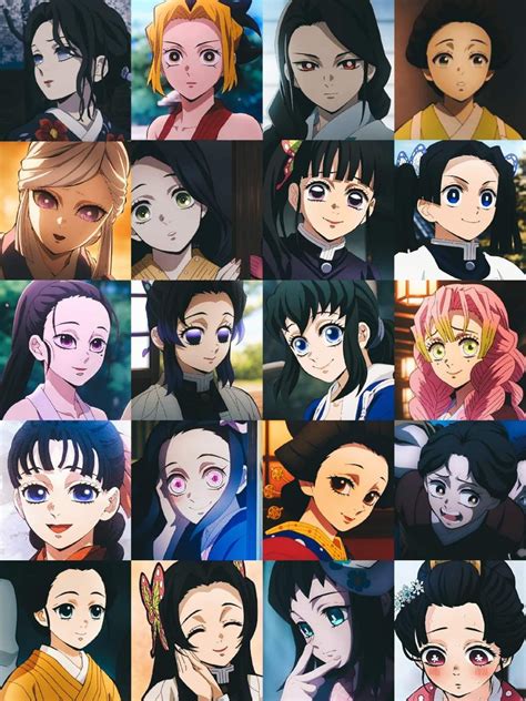 Demon Slayer Girls Demon Anime Slayer