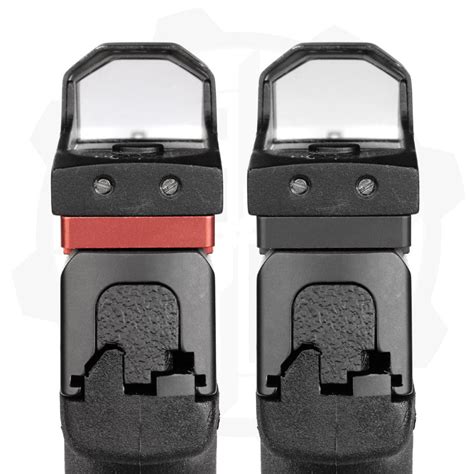 Optic Mount Plate For Smith And Wesson Mandp 9 Shield And 9 Shield Plus Pistols