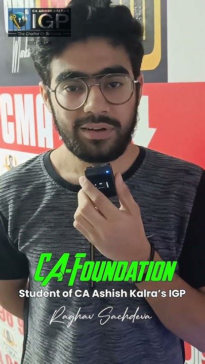 Ca Foundation New Syllabus Student Feedback Igp Classes Review