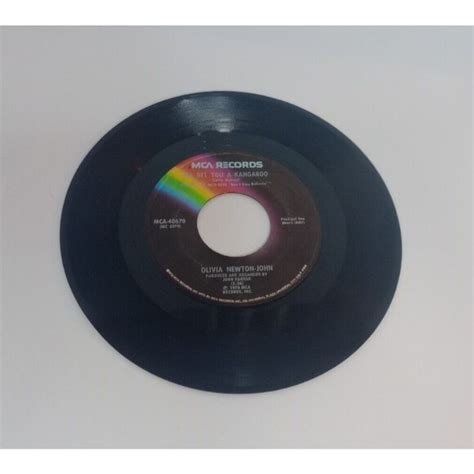 Olivia Newton John Media Olivia Newtonjohn Sam I Bet You A Kangaroo 45rpm Record Tested No