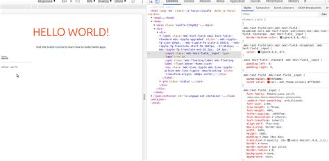Textfield On Focus Styles Input Wrongly · Issue 169 · Hperrinsvelte Material Ui · Github