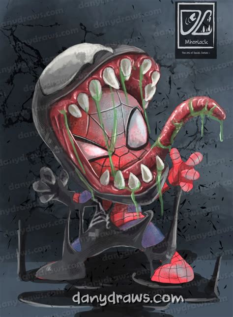Chibi Venom Spiderman