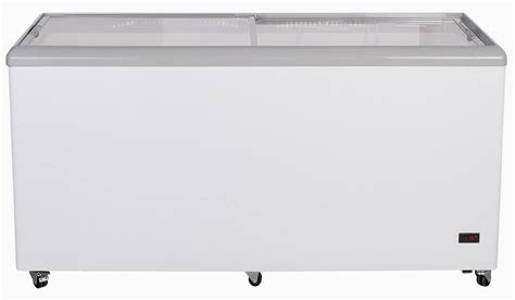 Buy Duura Ddff14 Commercial Mobile Ice Cream Display Chest Freezer Sub Zero Temp Flat Glass Top