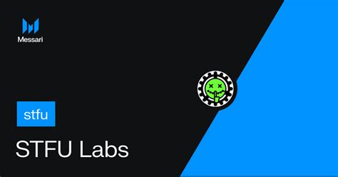 Stfu Labs Price Stfu To Usd Research News And Fundraising Messari