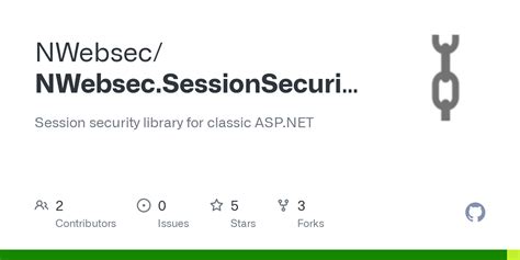 GitHub NWebsec NWebsec SessionSecurity Session Security Library For Classic ASP NET