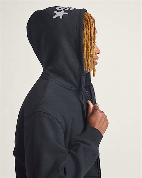 Skate Zip Hoodie By Atiba Jefferson In Atiba Black Vans